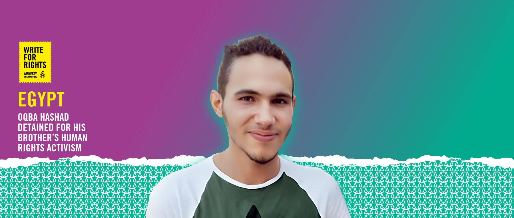 Free Egyptian student Oqba Hashad - Amnesty International Thailand